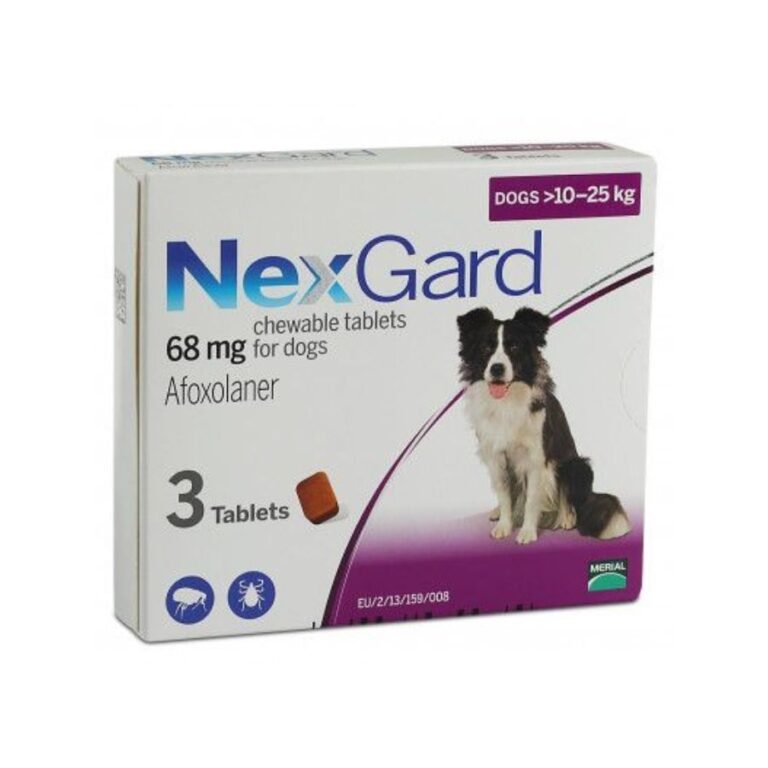 Nexgard Chewable Tick & Flea Control tablets for Dogs - VetLive